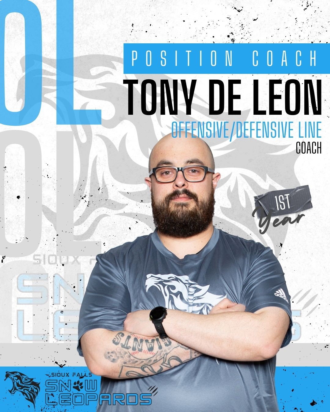 Tony De Leon: Position Coach – OfficialSFSL